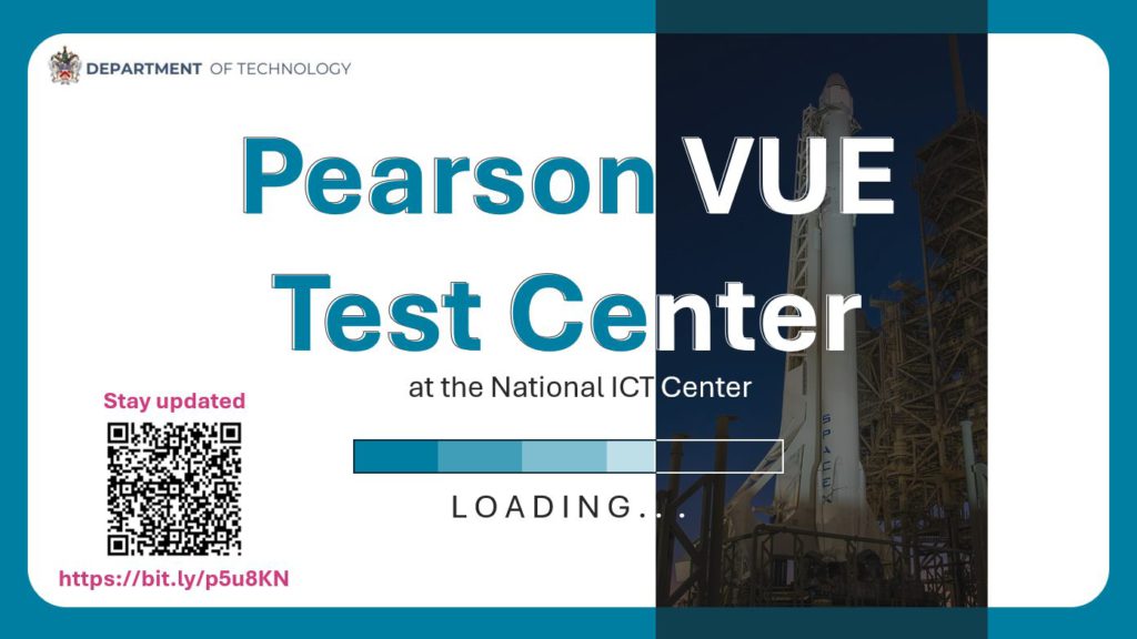 Pearson VUE Test Center Re-opens - Department of Information Technology